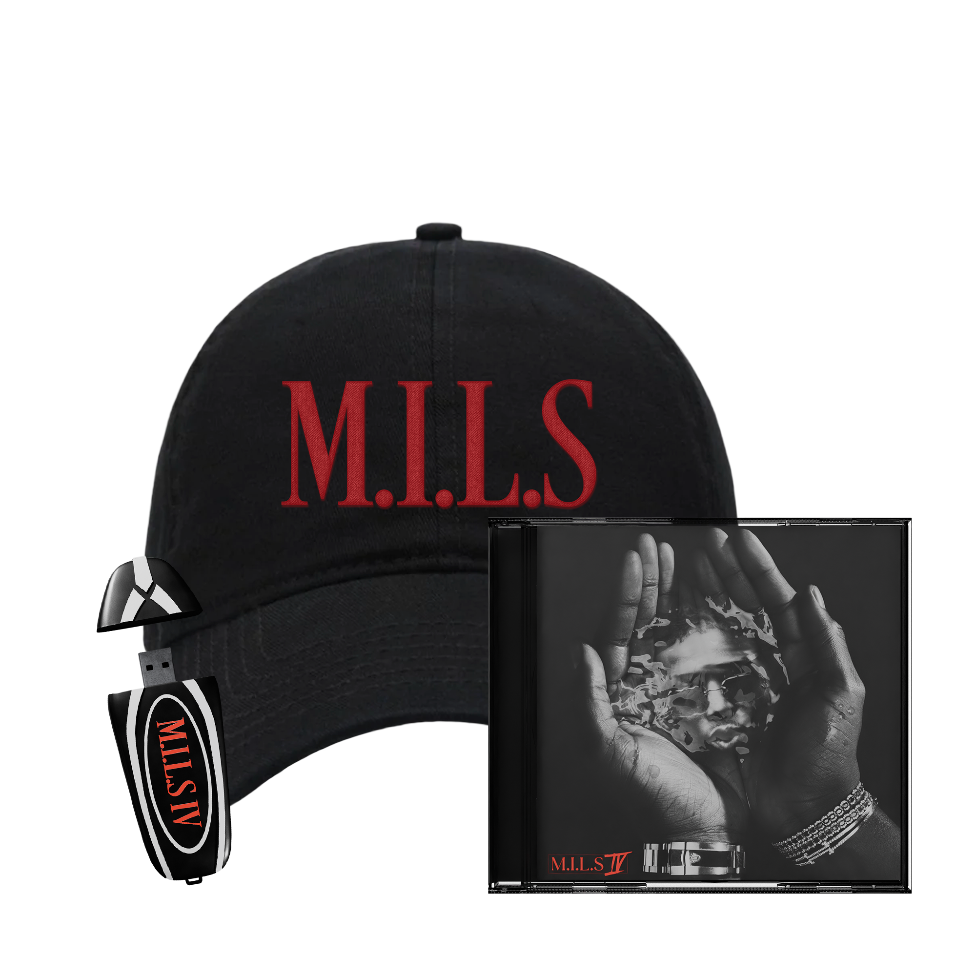 Pack CD + USB + Casquette – Jefe Shop
